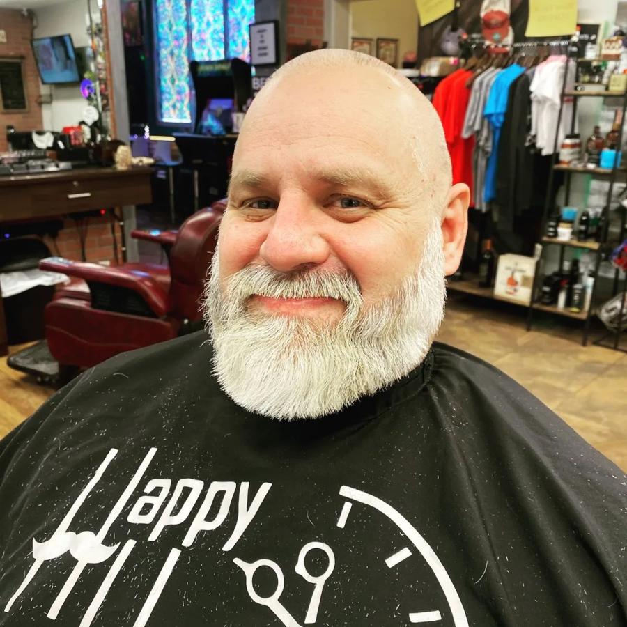 $2 Off ANY Haircut offered by Happy Hour Barber Stop | RiverBender.com