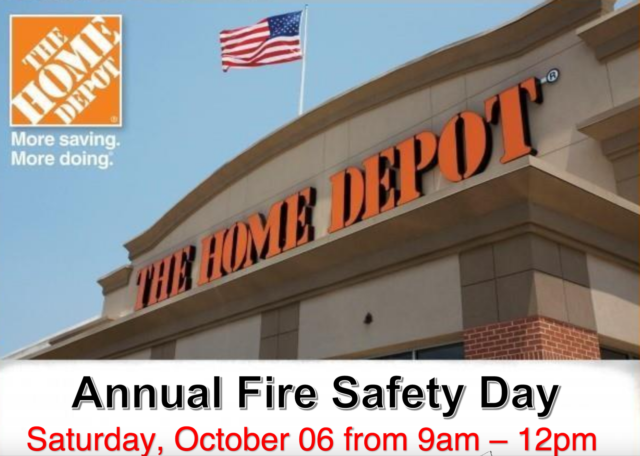 Home Depot Fire Safety Day has much to offer families | RiverBender.com