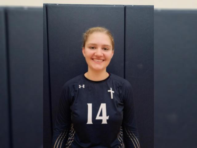 Blocker Sophia Ivnik Is Key Part Of Father McGivney's Girls Volleyball ...