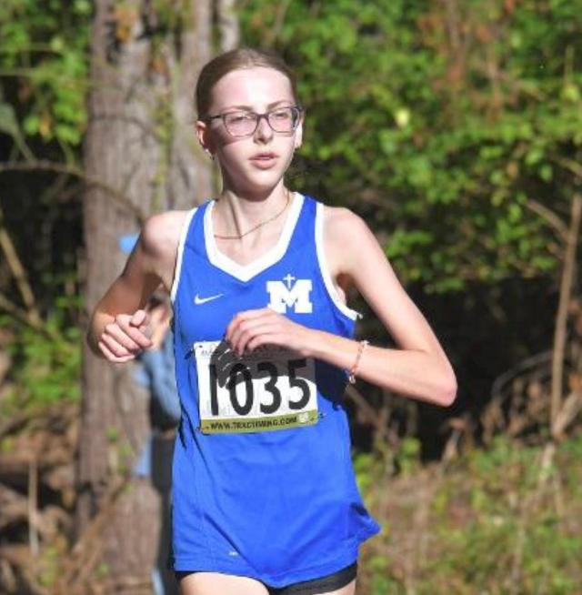 Emberlie Goins Captures First Place at Triad Girls Cross Country Race ...
