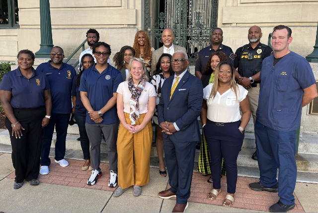 Budzinski, Bell Rally With AFGE, Federal Workers Impacted By Government ...