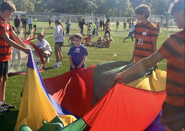 Edwardsville High Soccer Team Supports Special Needs Soccer Event ...