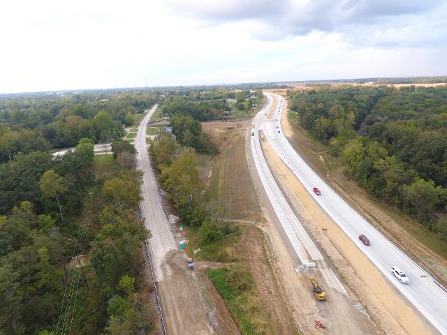 Two Lanes Of U.S. 67 Delhi Bypass Work Are Complete, Traffic Now Flows ...