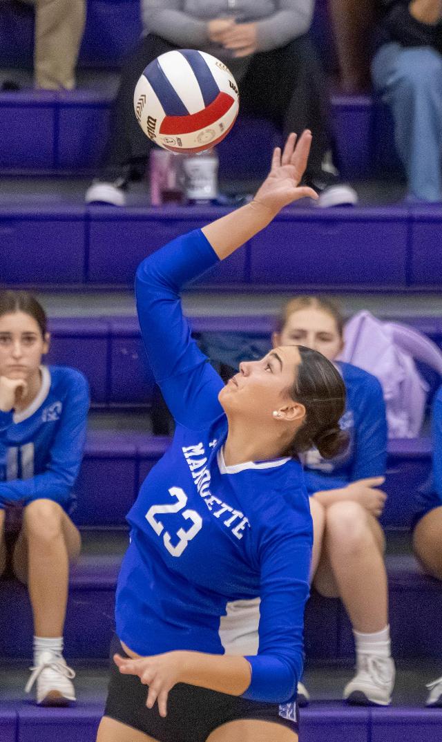 Addison Jeffery Leads Civic Memorial To Narrow Volleyball Victory ...