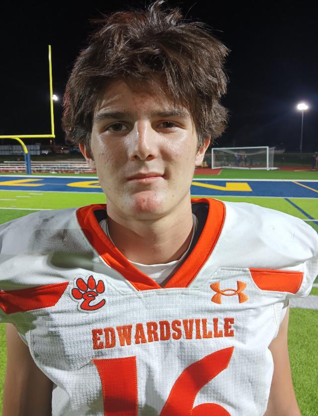 Spencer Homes Male Athlete Of Month: Edwardsville QB Dean Williams ...