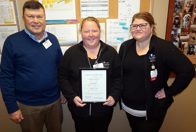 Brittani Melton Earns AMH October Employee Honor | RiverBender.com