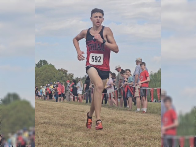 Triad's Caden Meier Sets Personal Best at Carterville Regional ...