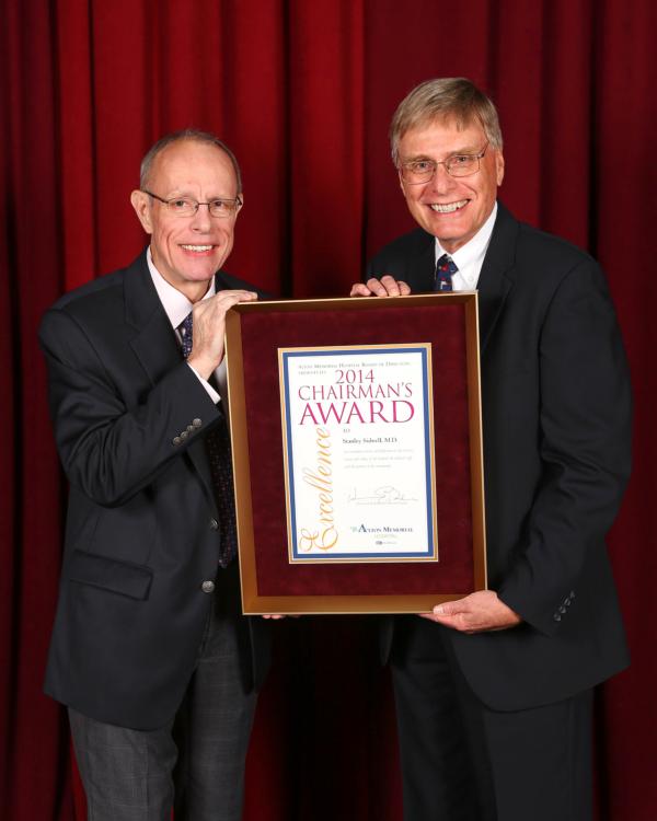 Dr. Stanley Sidwell Wins 2014 Alton Memorial Chairman’s Award ...