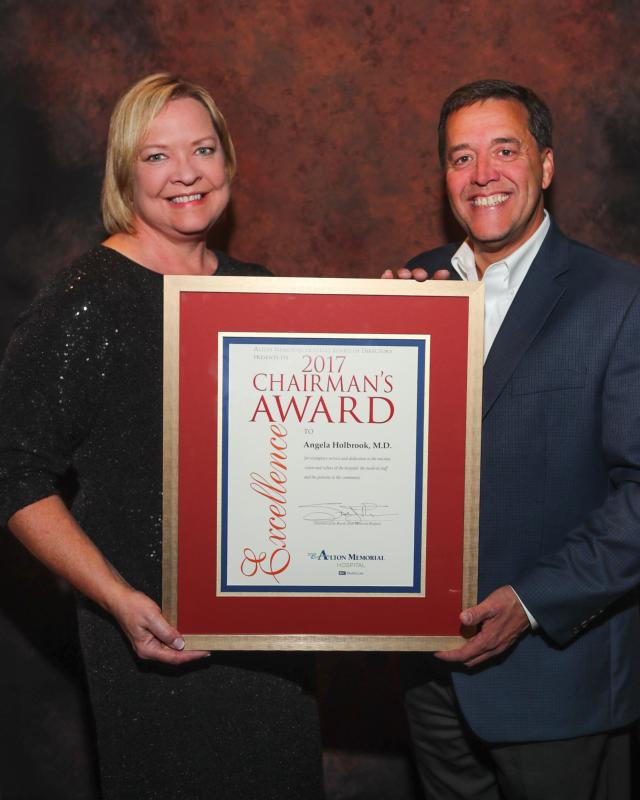 Dr. Angela Holbrook honored with AMH Chairman’s Award | RiverBender.com