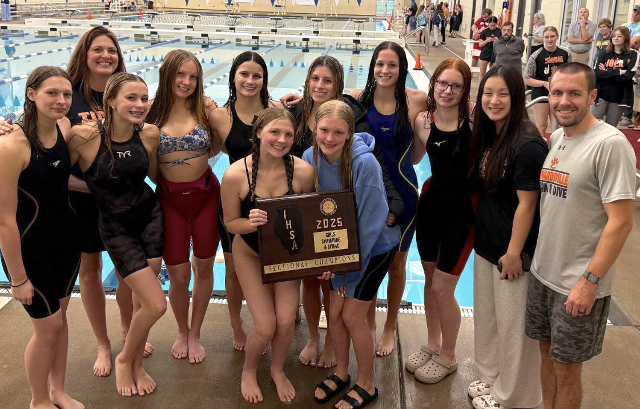 Edwardsville Dominates Girls Swim Sectional: O'Fallon's Albertyn ...