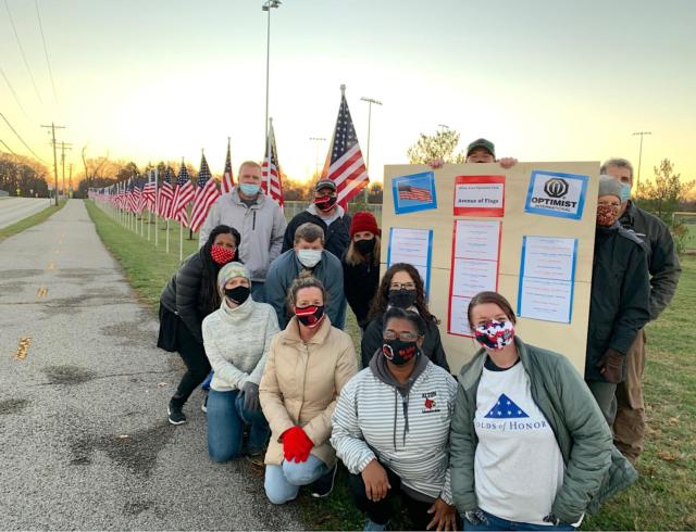 Alton Area Optimist Club Flag Program Salutes Vets On Various Holidays ...