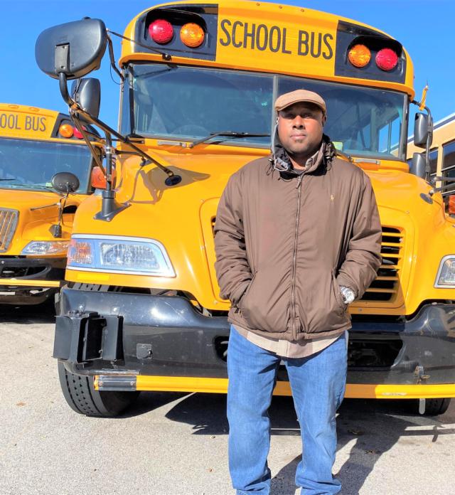 Illinois Central School Bus Drivers Celebrate Work Anniversaries: One ...
