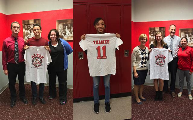 Alton Athletic Association recognizes November Athletes of the Month ...