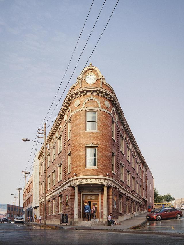 Historic Wedge Bank Building Transformed Into Innovation Hub ...