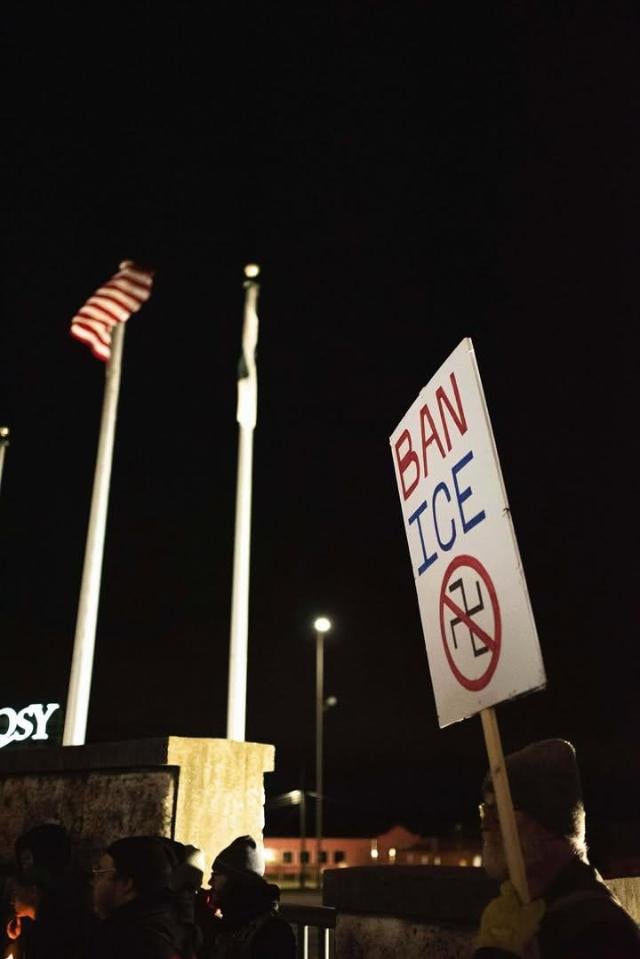 Community Members Gather for Vigil Honoring Renee Good | RiverBender.com