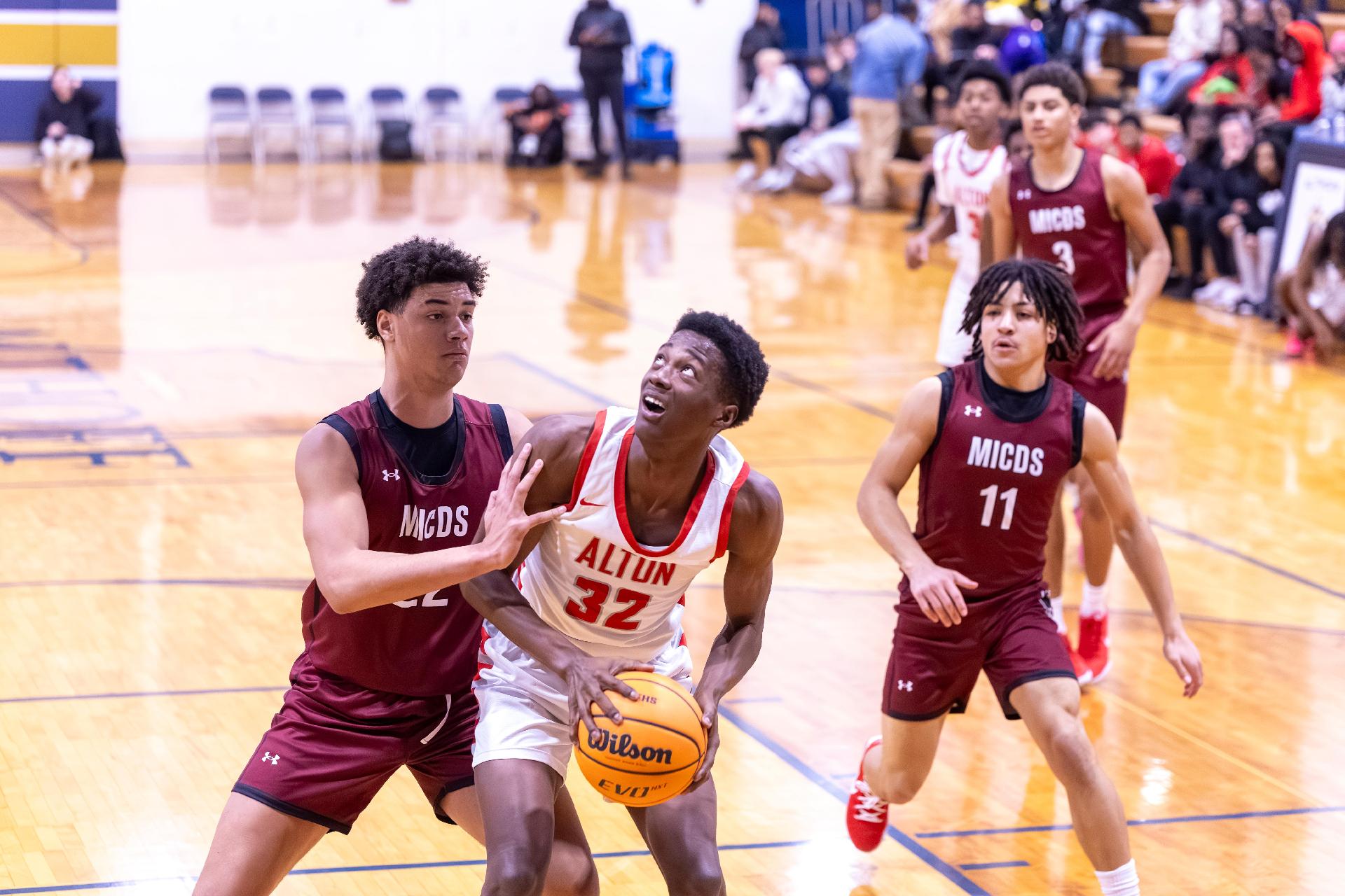 Alton Boys Basketball Wins Big Over MICDS, Also Stops Collinsville In ...