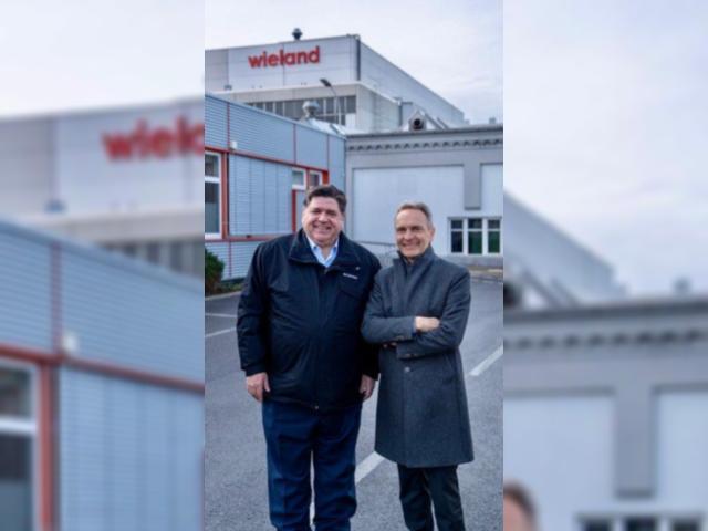 Pritzker Visits Wieland Facilities In East Alton/Vohringen, Germany ...