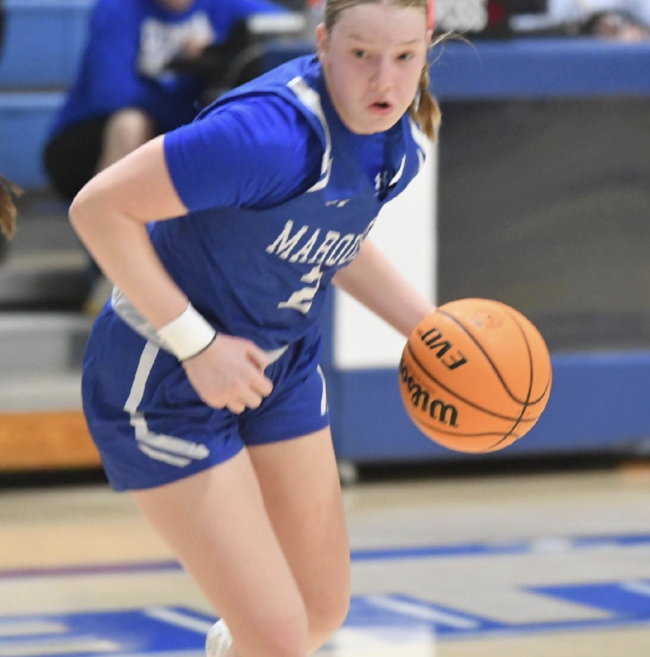 Anna Eberlin Scores 15 Points to Lead Calhoun 38-34 Victory Over ...