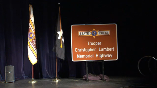 Highway Dedicated in Honor of Fallen ISP Trooper Christopher Lambert ...