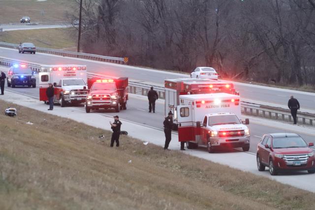 Alton Police and Fire Department Working 'Serious' Rollover Traffic ...