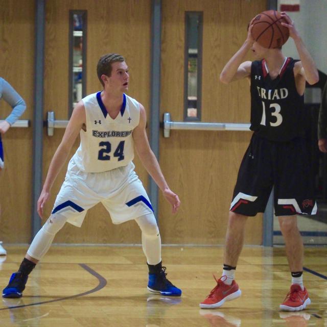 Explorers use big second quarter to defeat Triad in Columbia-Freeburg ...