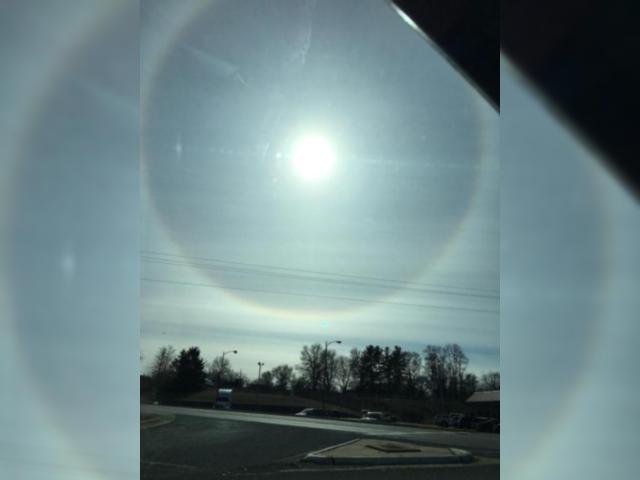 Halo around the sun: What's causing this solar phenomenon across the ...