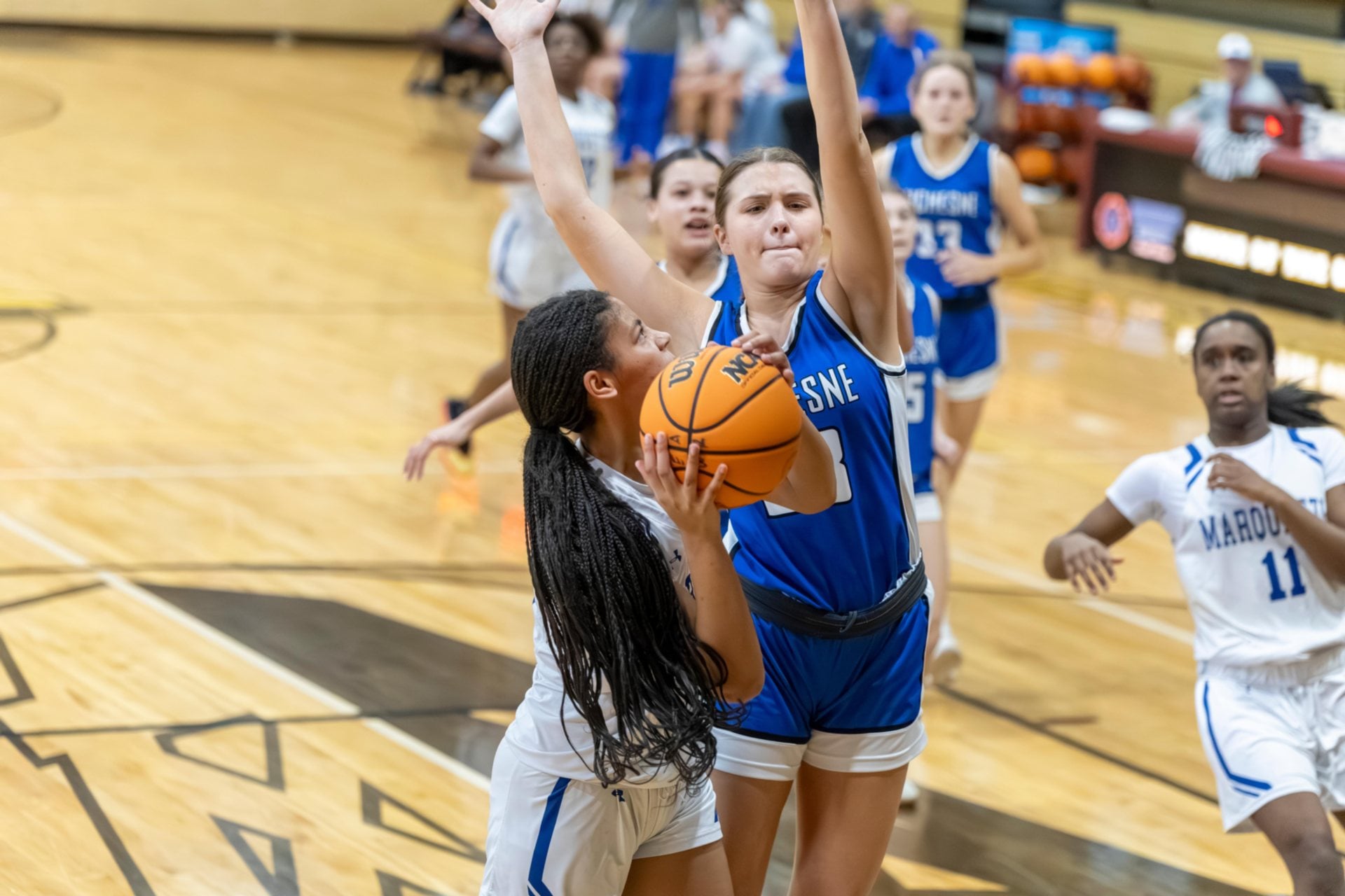 Ortman Named MVP As Marquette Edges Past Duchesne | RiverBender.com