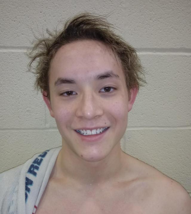Noah May has another stellar peformance for Tigers swim team, prepares ...