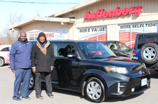 School monitor Stan Meeks receives his ride thanks to a generous ...