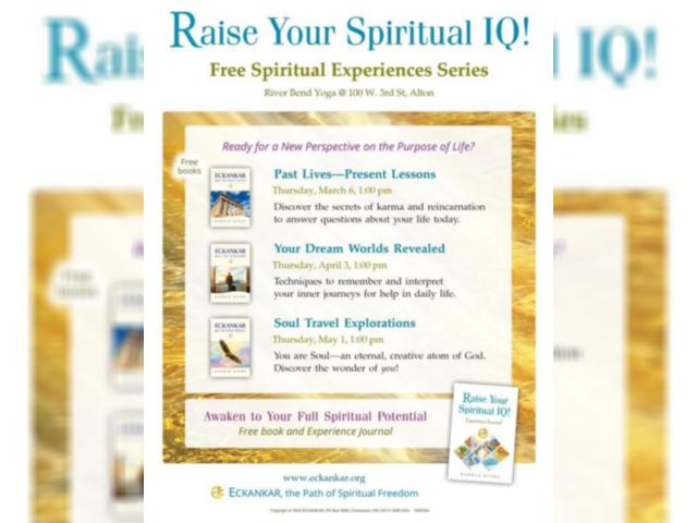 Free Spiritual Experience Series to Help People Raise Their Spiritual ...
