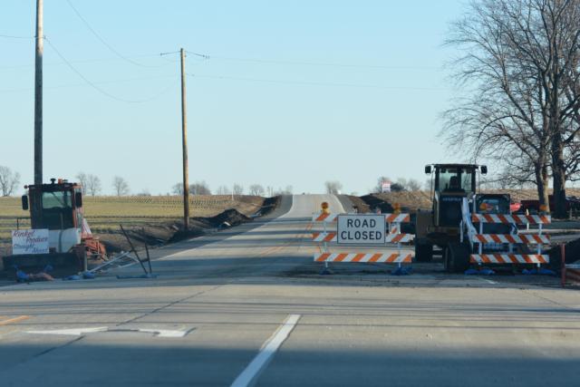 Up-to-date photos of project: Concrete is in place with Old Troy Road ...