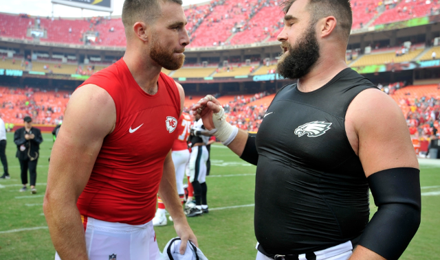 Do Real Men Cry? How Travis & Jason Kelce Breaking Down In Tears After ...