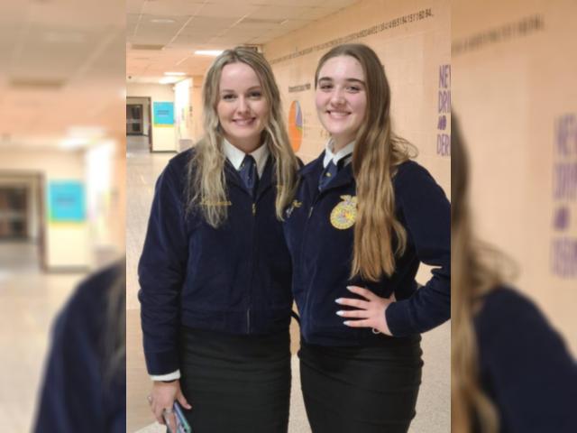 Sara Poletti And Kate Jones Recognized As District FFA Proficiency ...