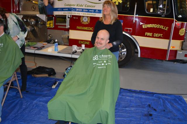Edwardsville firefighters host special St. Baldrick's Day event ...