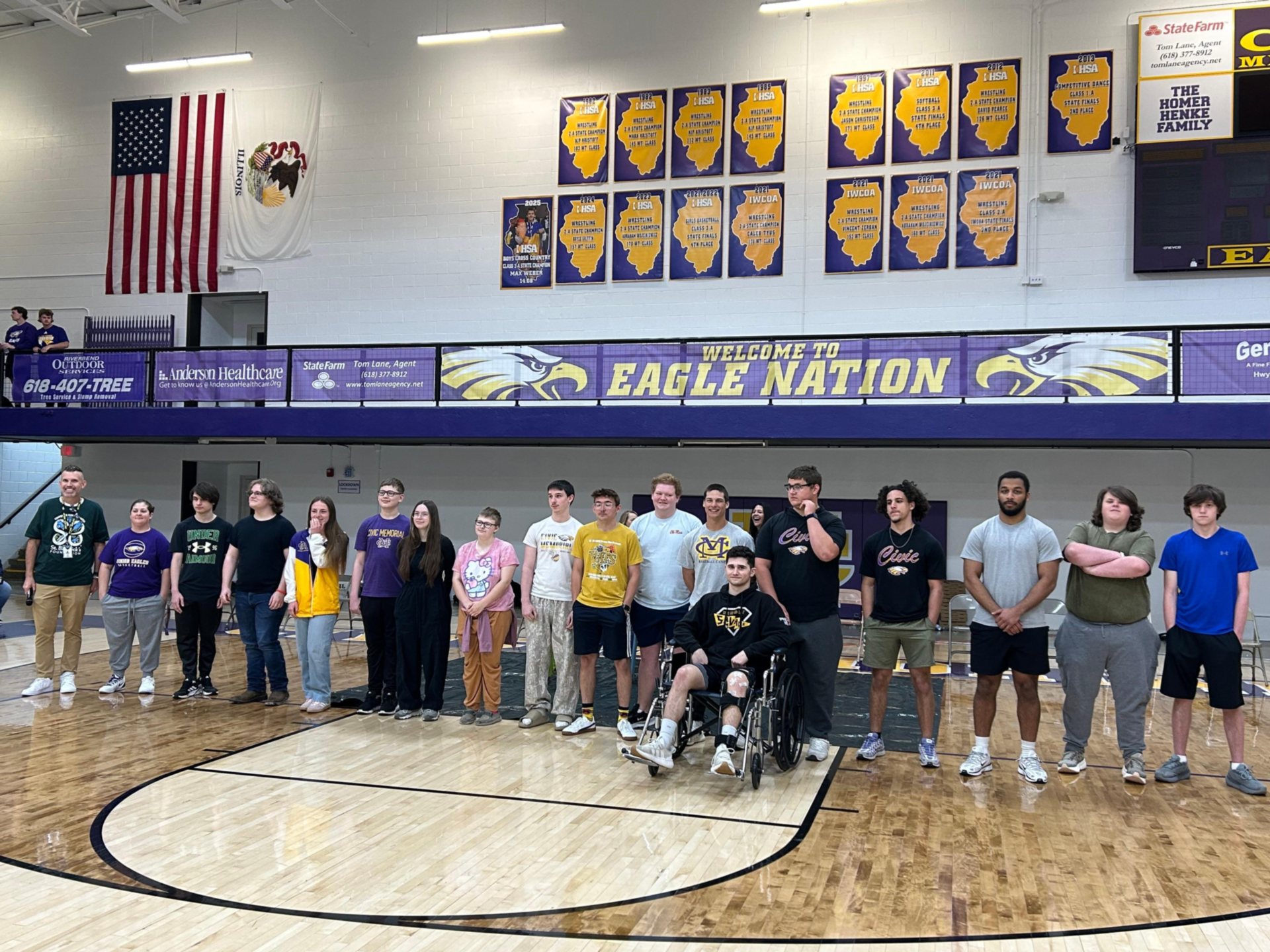 Civic Memorial High School Students and Staff Shave Their Heads for ...