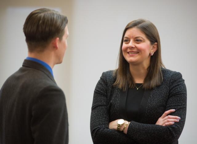 Alumna Betsy Hall Collins shares tips for climbing the corporate ladder ...