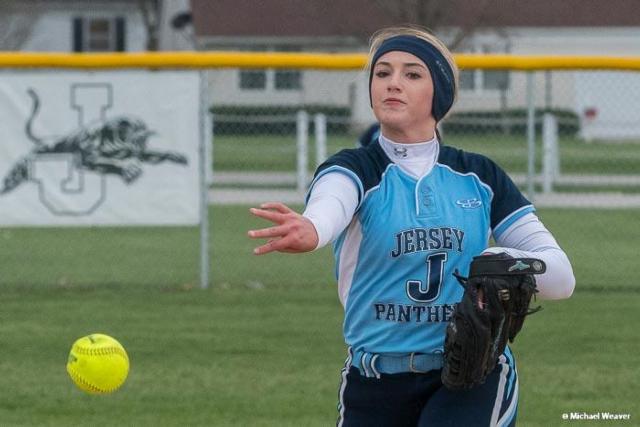 Jersey softball girls pound out 14 hits, but fall 11-9 to Waterloo in ...