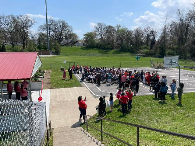 East Elementary School Celebrates New Outdoor Classroom With NEA ...