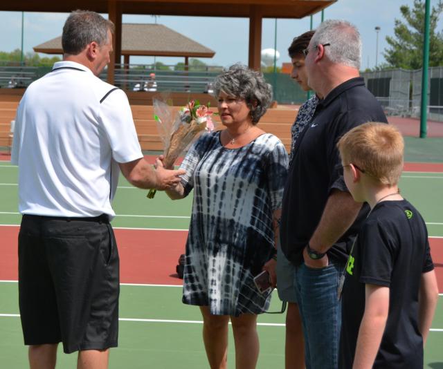 Cunningham family thankful for new bench placed in memory of their son ...