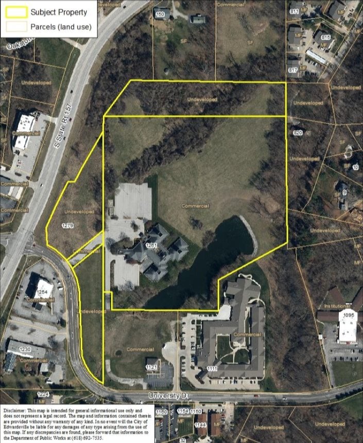 Edwardsville Approves Plans For University Pointe Plaza Subdivision ...