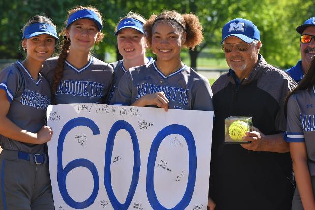 Marquette Girls Softball Coaching Legend Dan Wiedman Secures 600th ...