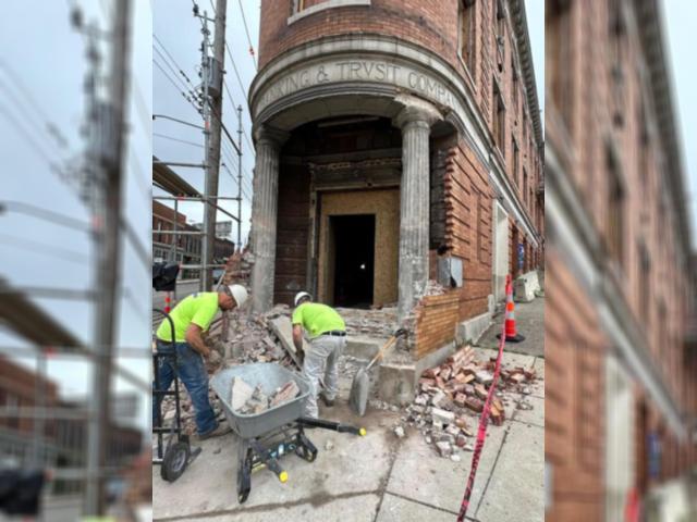 Work Continues On Wedge Bank Renovation Project | RiverBender.com