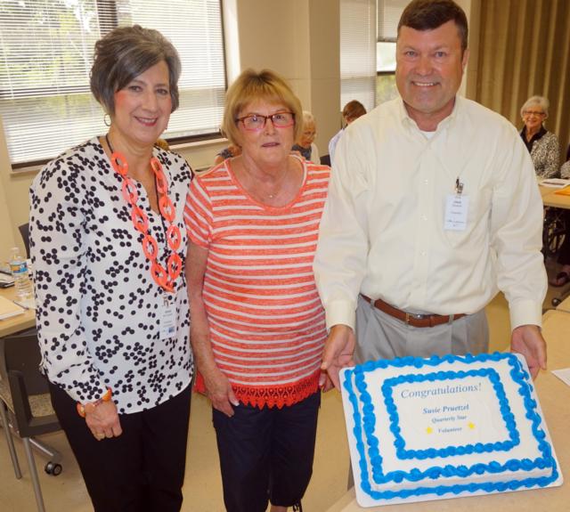 Pruetzel earns Quarterly Star volunteer honor from Alton Memorial ...