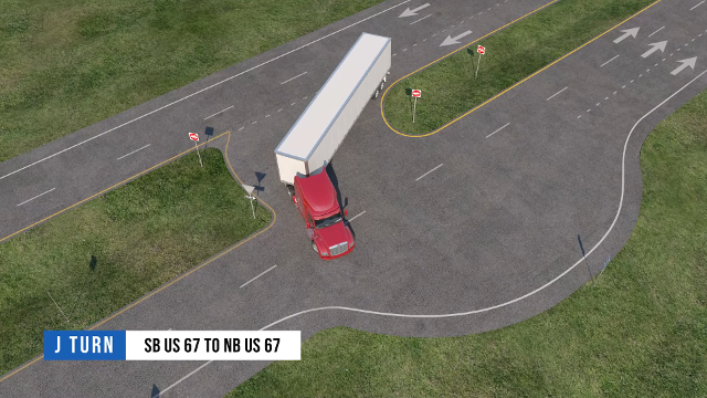 J-Turn Lane Now Open On U.S. 67 | RiverBender.com