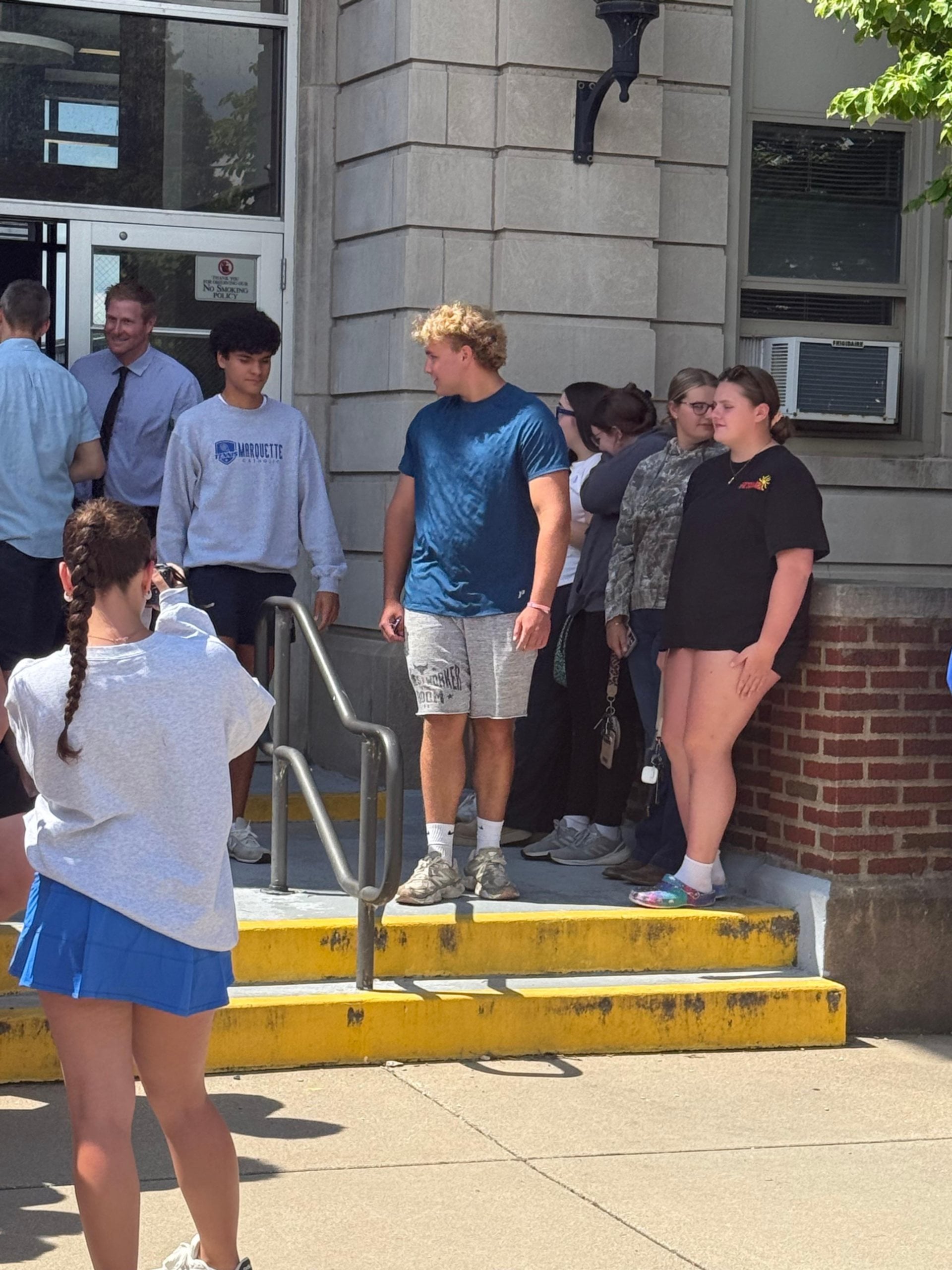 Jack Beaber and Hubert Allen Receive Marquette Catholic State Send Off ...
