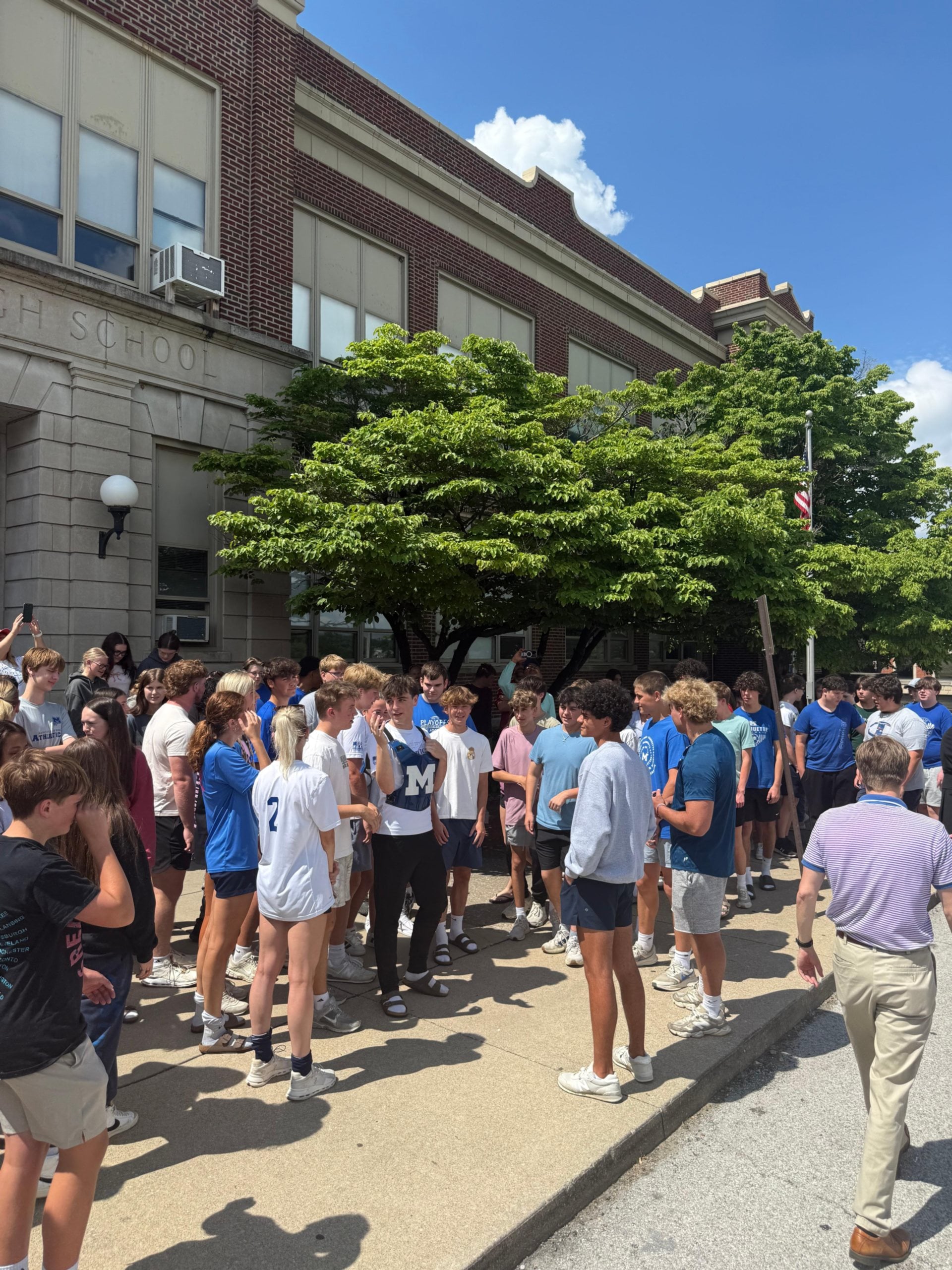 Jack Beaber and Hubert Allen Receive Marquette Catholic State Send Off ...