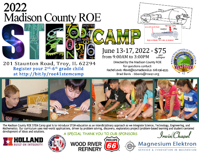 2022 Madison County ROE Summer Camp Line Up | RiverBender.com