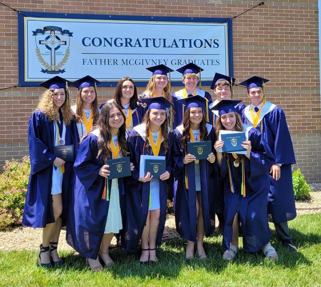 Father McGivney Catholic Celebrates Its 2023 Graduating Class ...