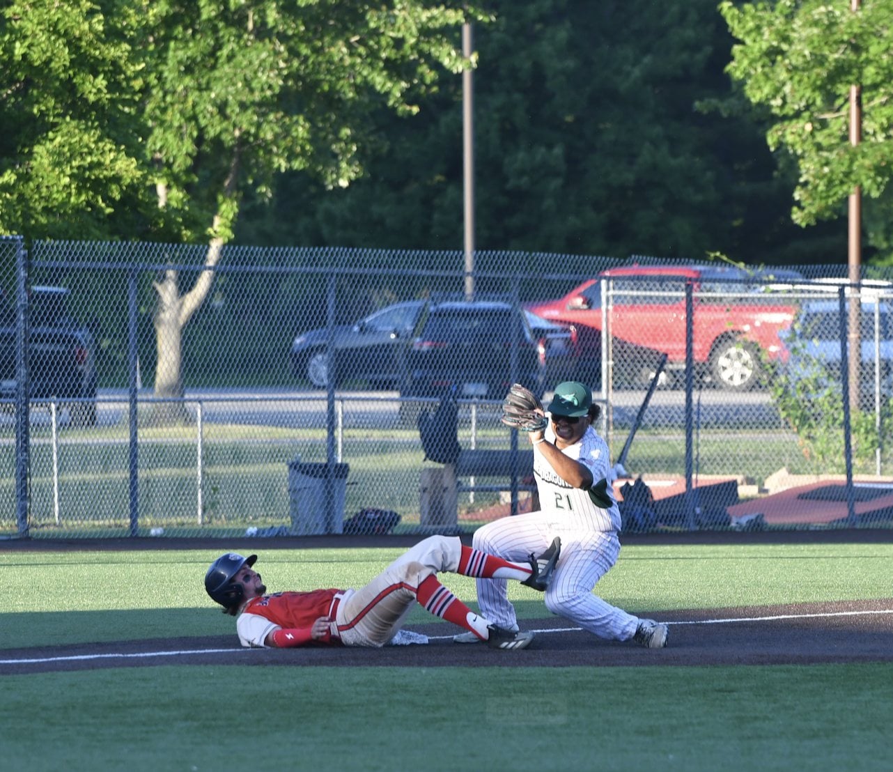 Catcher McConachie Shines Defensively Despite Dragons Loss in Alton ...