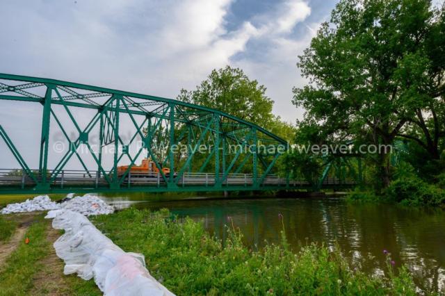 FLOOD OF 2019: Photo View, Details Of Water Spilling Over Top Nutwood ...